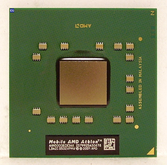 AMD K8 Athlon XP-M 3000+ - AHN3000BIX3AX Information | cpu-galerie.de