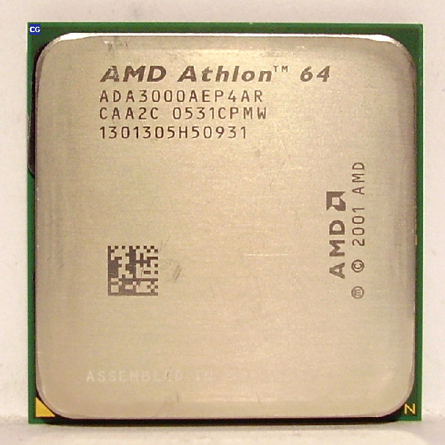 AMD K8 Athlon 64 3000+ - ADA3000AEP4AR / ADA3000BOX Information | cpu ...