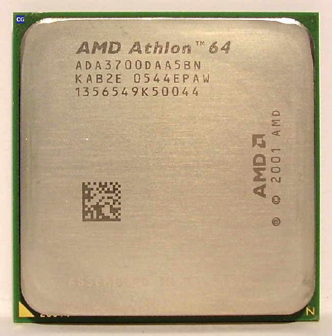 AMD K8 Athlon 64 3700+ - ADA3700DAA5BN / ADA3700BNBOX Information | cpu ...