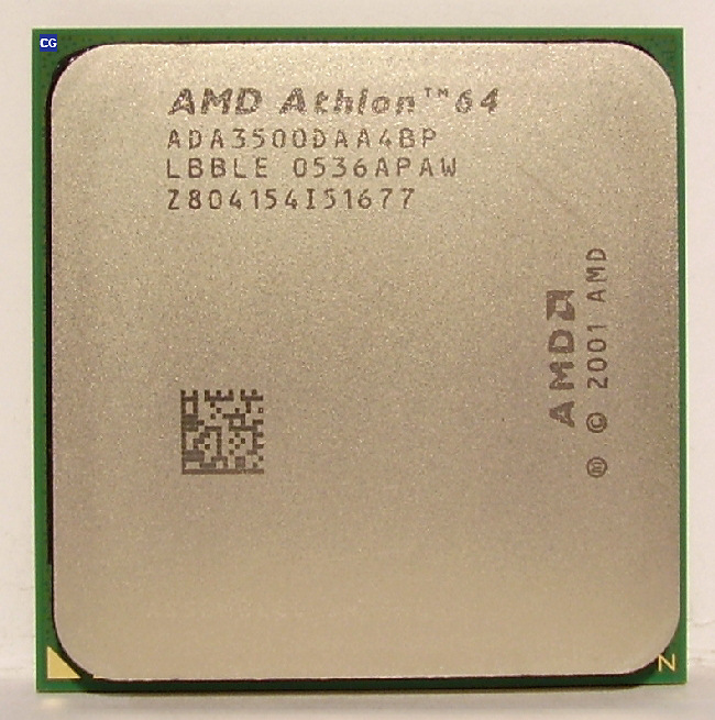 AMD K8 Athlon 64 3500+ - ADA3500DAA4BP / ADA3500BPBOX Information | cpu ...