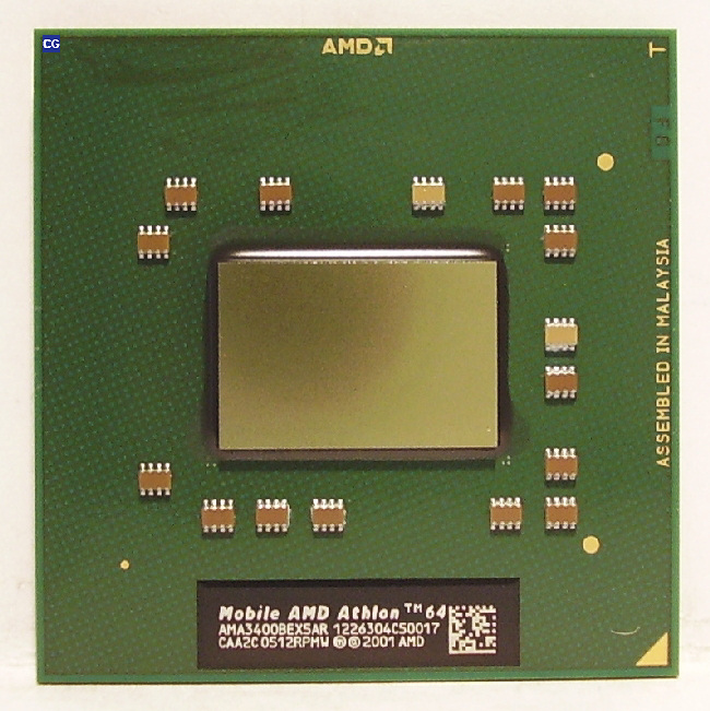 AMD K8 Mobile Athlon 64 3400+ - AMA3400BEX5AR Information | cpu-galerie.de