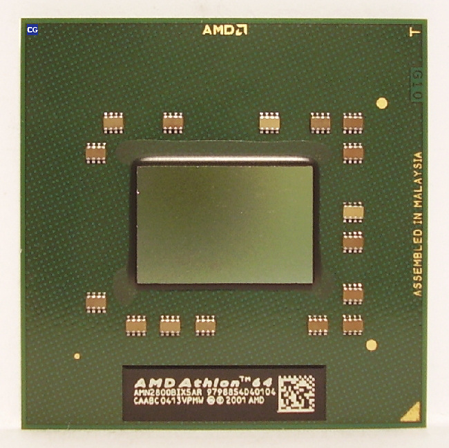 AMD K8 Mobile Athlon 64 2800+ - AMN2800BIX5AR Information | cpu-galerie.de