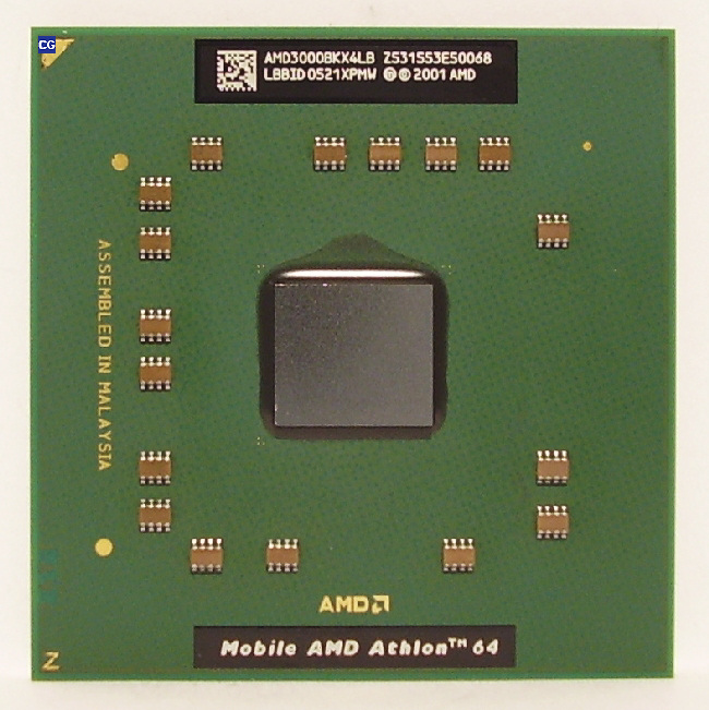 AMD K8 Mobile Athlon 64 3000+ - AMD3000BKX4LB Information | cpu-galerie.de