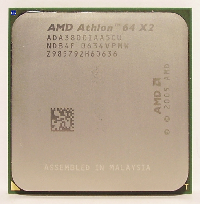 AMD K8 Athlon 64 X2 3800+ - ADA3800IAA5CU / ADA3800CUBOX Information ...