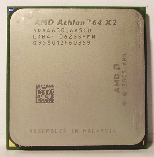AMD K8 Athlon 64 X2 4600+ - ADA4600IAA5CU / ADA4600CUBOX Information ...