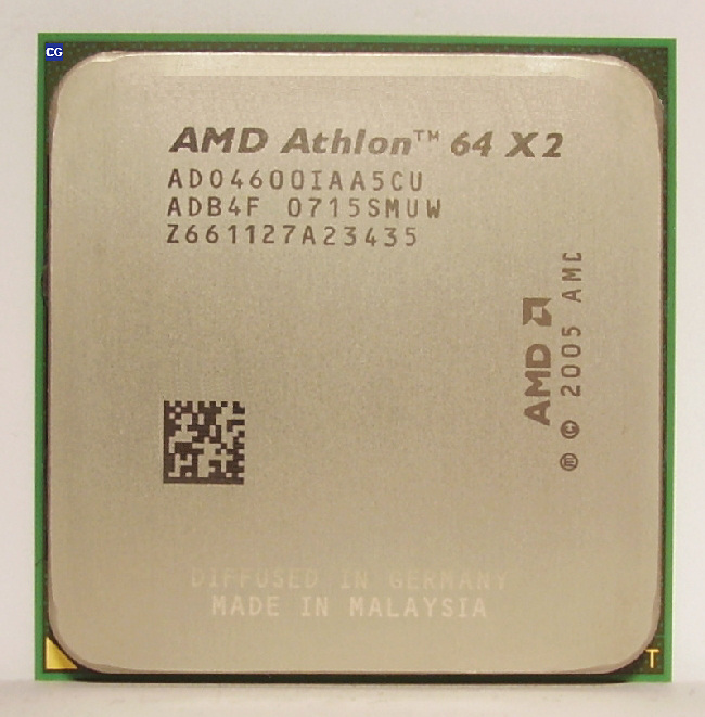 AMD K8 Athlon 64 X2 4600+ - ADO4600IAA5CU / ADO4600CUBOX Information ...