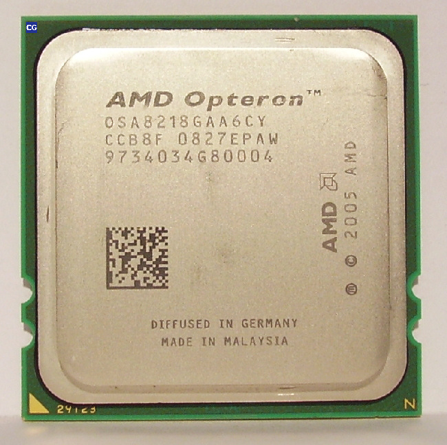 AMD K8 Second Generation Dual-Core Opteron 8218 - OSA8218GAA6CY ...