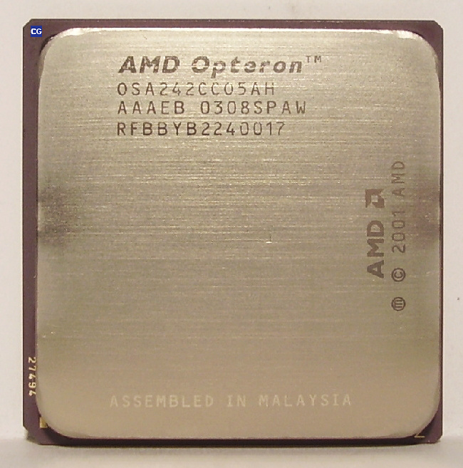 AMD K8 Opteron 242 - OSA242CCO5AH Information | cpu-galerie.de