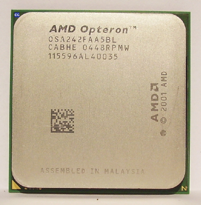 AMD K8 Opteron 242 - OSA242FAA5BL / OSA242BLBOX / OSA242BLWOF ...