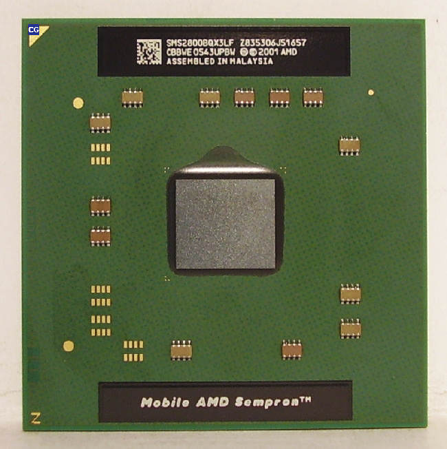 AMD K8 Mobile Sempron 2800+ - SMS2800BQX3LF Information | cpu-galerie.de