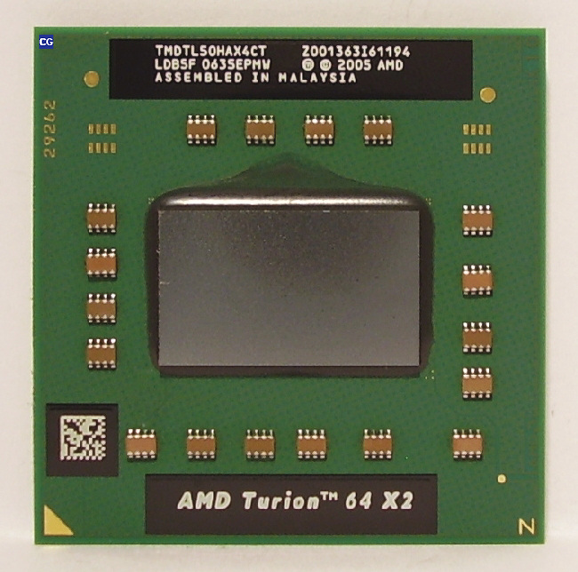 AMD K8 Turion 64 X2 CPU Sammlung | cpu-galerie.de