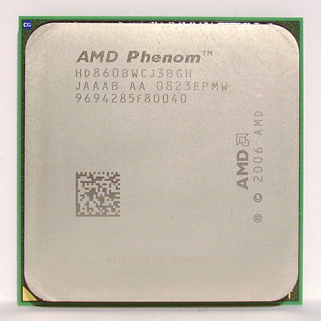 AMD K10 Phenom X3 8600B - HD860BWCJ3BGH / HD860BWCGHBOX Information ...
