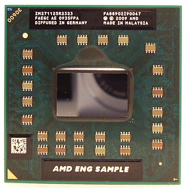 AMD K10 Phenom II Dual-Core Mobile ZM-27 Engineering Sample ...